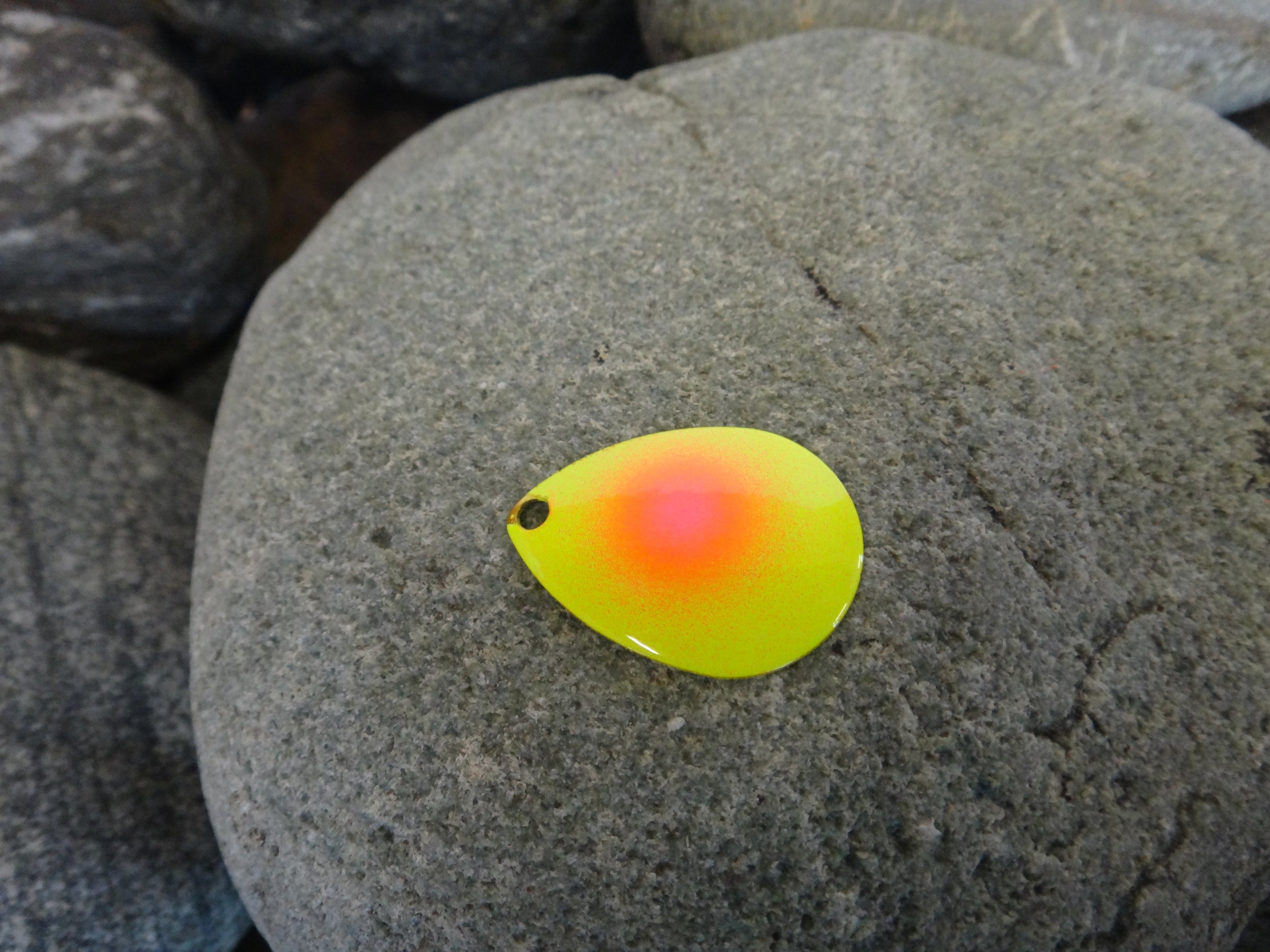 Chart Pink Dot Colorado Spinner | Fishing Lure